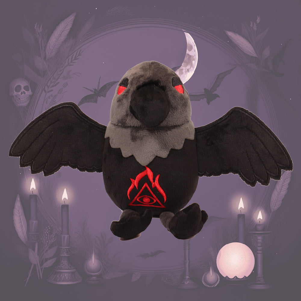 7" Plush Raven Embroidered – Sasquatch Clothing Company