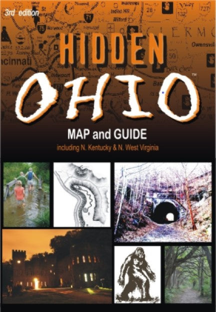 Hidden Ohio Map & Guide – Sasquatch Clothing Company